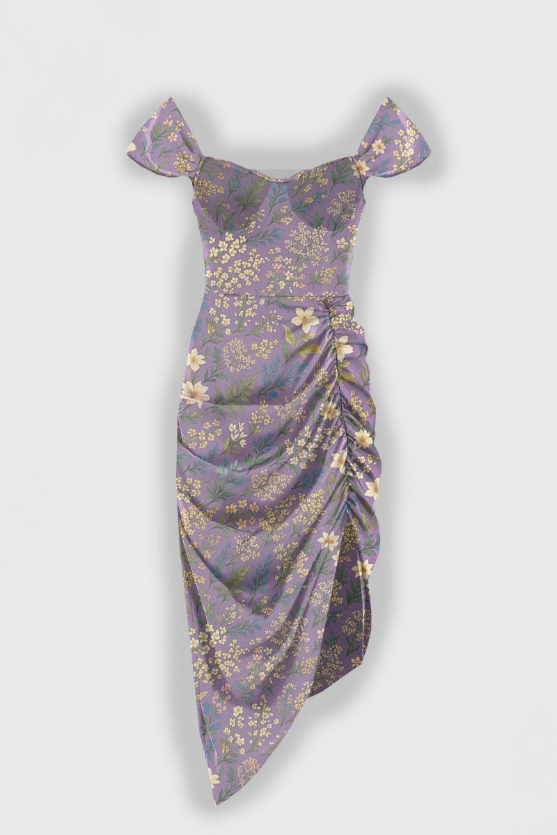 Kylie Midi Dress – Whisper